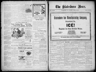 "Statesboro News"