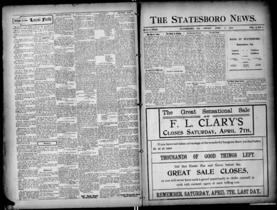 "Statesboro News"
