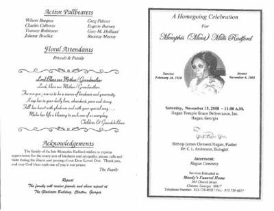 "Memphis (Ment) Mills Radford"