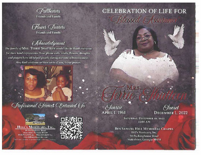 "Mrs. Terrie Shatteen"