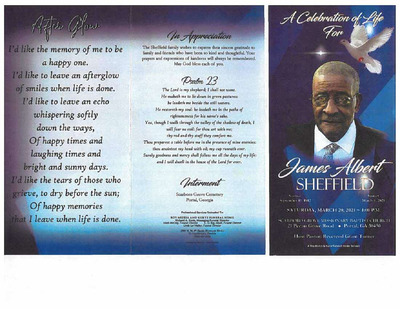 "James Albert Sheffield"