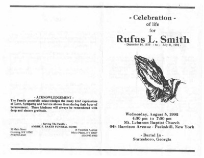 "Rufus L. Smith"