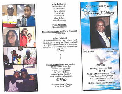 "Mr. Terry J Murray"