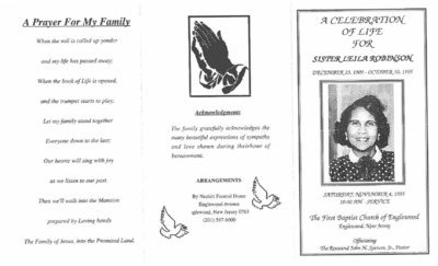 "Sister Leila Robinson"