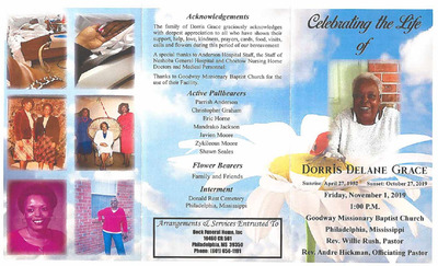 "Dorris Delane Grace"