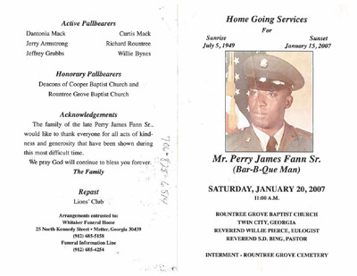 "Perry James Fann Sr."