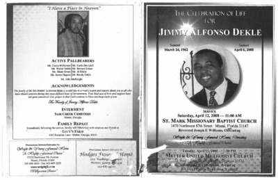 "Jimmy Alfonso Dekle"