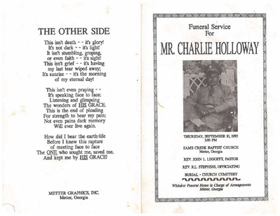 "Charlie Holloway"