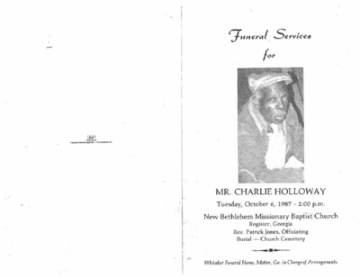 "Charlie Holloway"