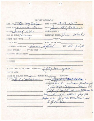 "Walter McCollum"