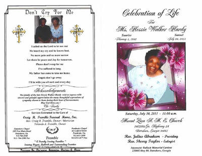 "Hessie Walker Hardy"