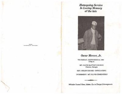 "Oscar Mercer, Jr."