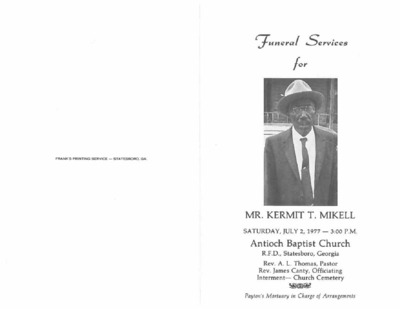 "Kermit T. Mikell"