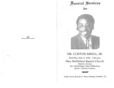 "Clinton Mikell, Sr."