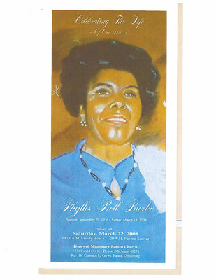 "Phyllis Bell Burke"