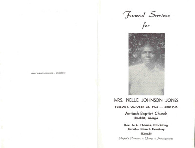 "Nellie Johnson Jones"