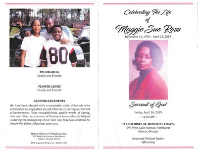 "Maggie Sue Ross"