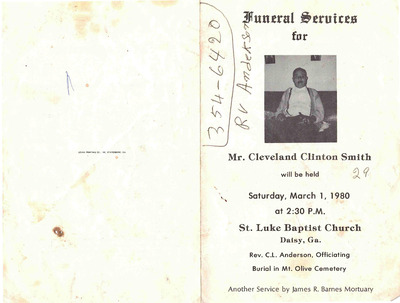 "Cleveland Clinton Smith"