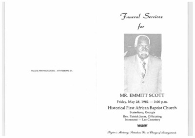 "Emmitt Scott"