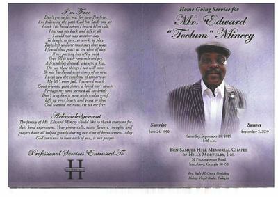 "Edward "Toclum" Mincey"
