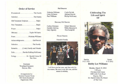 "Bobby Lee Williams"