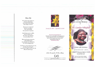 "Carolyn Whitfield"