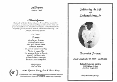 "Zechariah Jones, Jr."