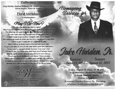 "Jake Harden, Jr."