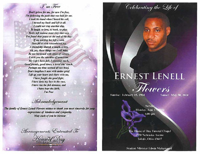 "Ernest Lenell Flowers"