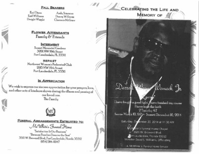 "Darrell Wayne Womack Jr"