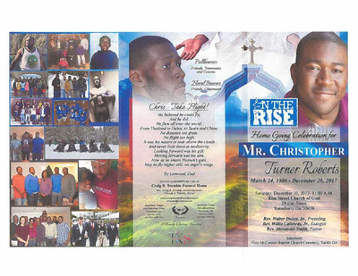 "Mr. Christopher Turner Roberts"